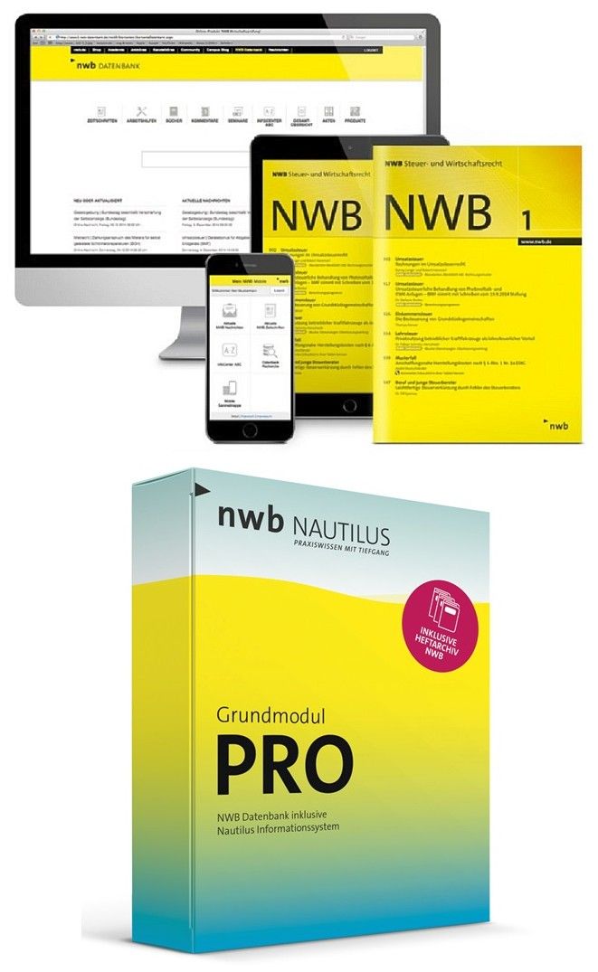 NWB PRO als Abo + Studentenabo | Deutschland
